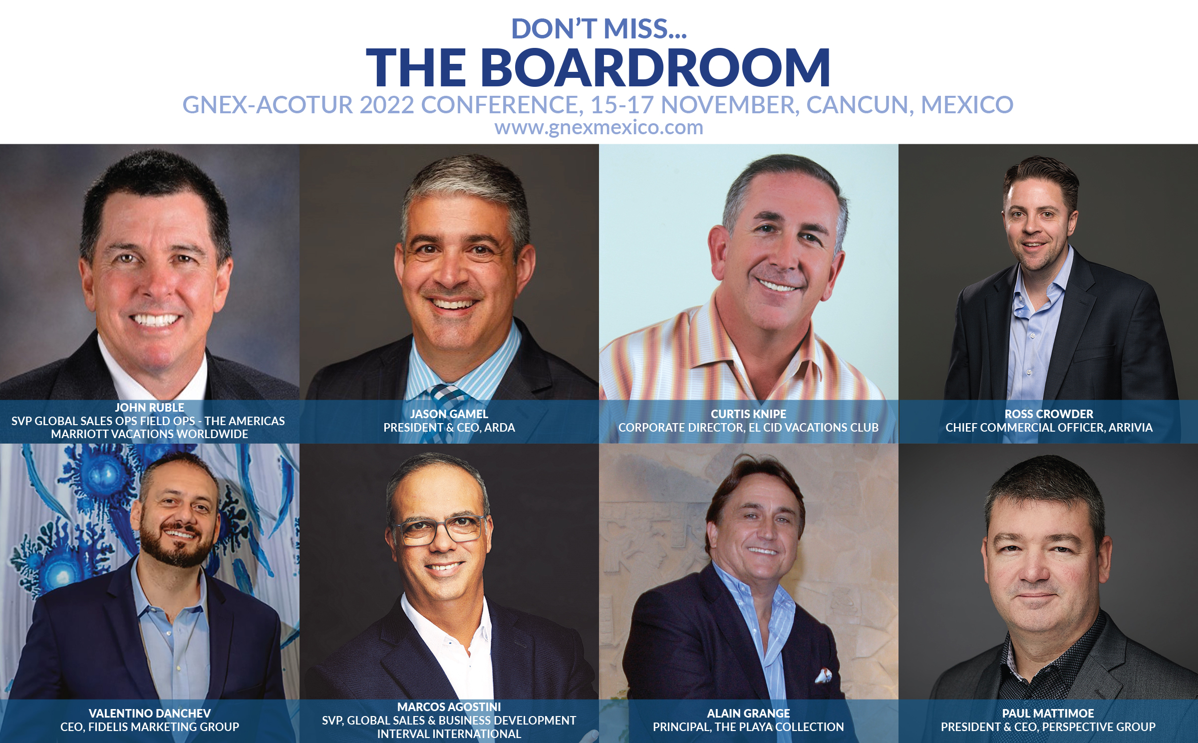 GNEX-ACOTUR Conference Registration – GNEX Mexico